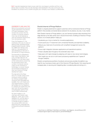 Internet of Things: manage the complexity, seize the opportunity | PDF