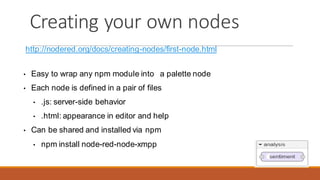 IoT Node-Red Presentation | PDF