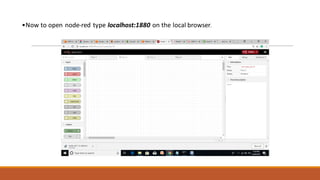 IoT Node-Red Presentation | PDF