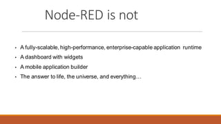 IoT Node-Red Presentation | PDF