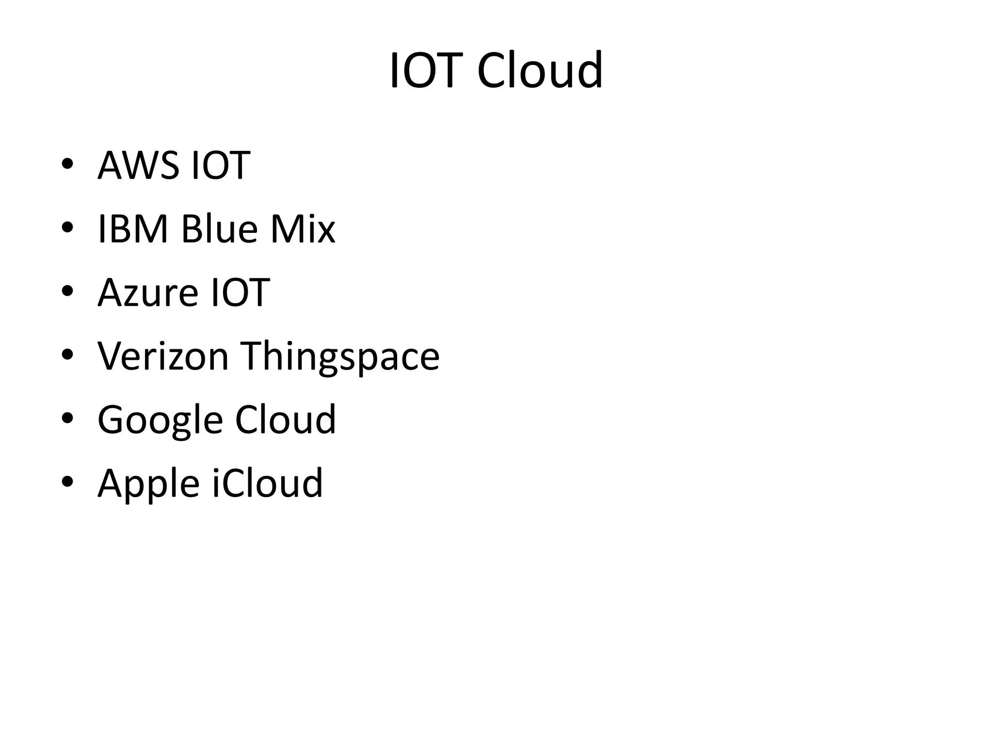 IOT Overview | PPT