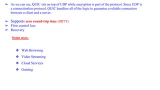 QUIC protocol.pptx