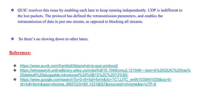 QUIC protocol.pptx