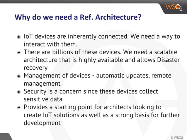 A Reference Architecture for IoT | PDF