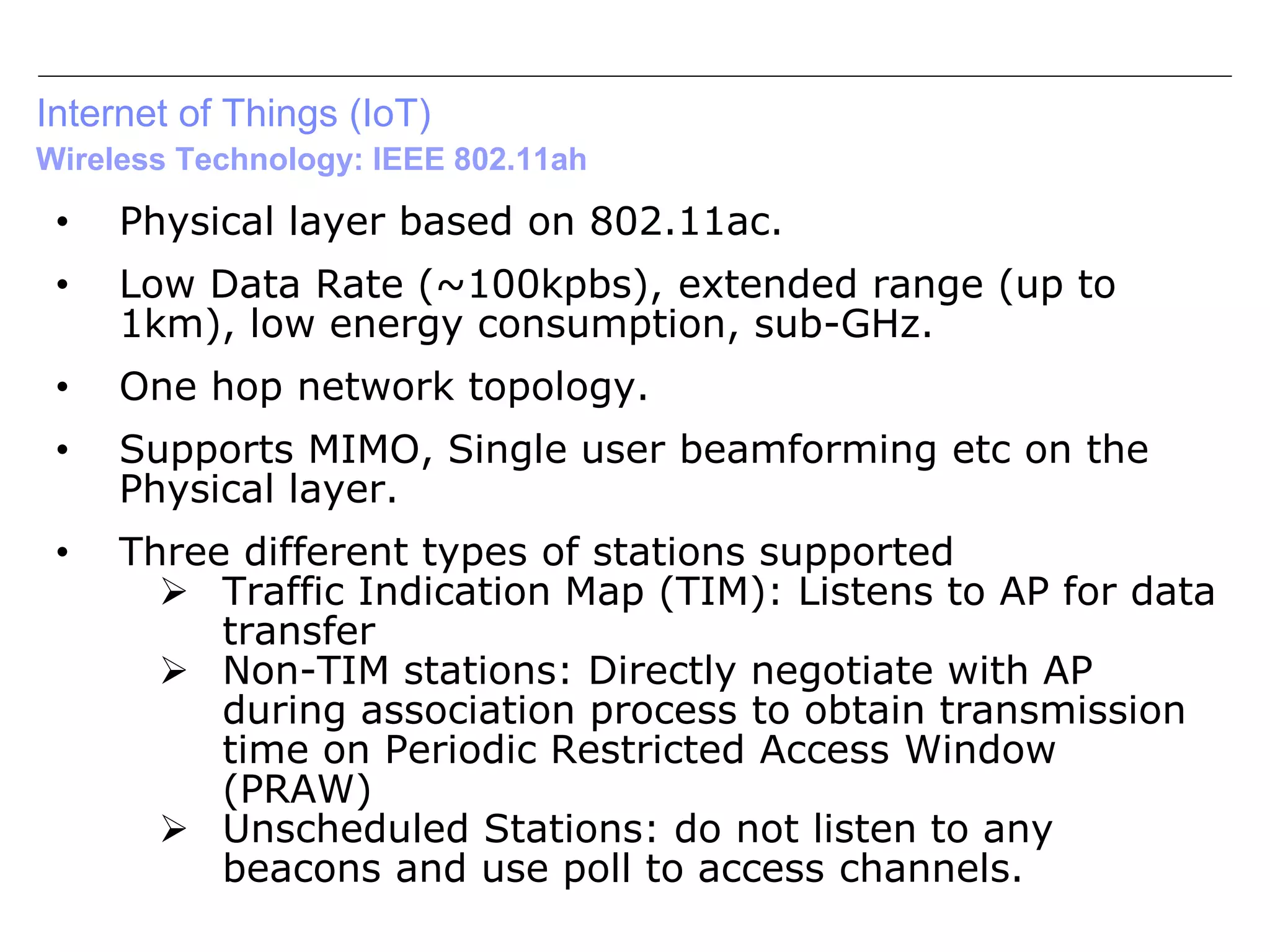 Internet of Things (IoT): Micro-location and Smart Buildings | PPTX