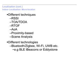 Internet of Things (IoT): Micro-location and Smart Buildings | PPTX