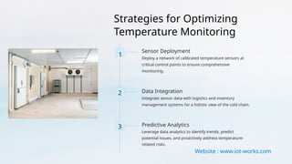 Strategies to Optimise Cold Chain Temperature Monitoring | PPTX