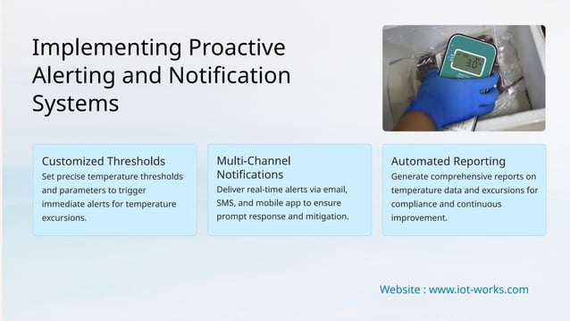 Strategies to Optimise Cold Chain Temperature Monitoring | PPT