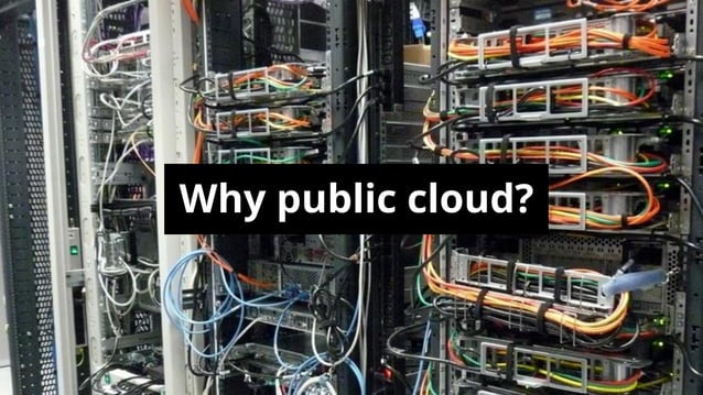 IoT Datacenter migration to Public cloud AWS | PPT