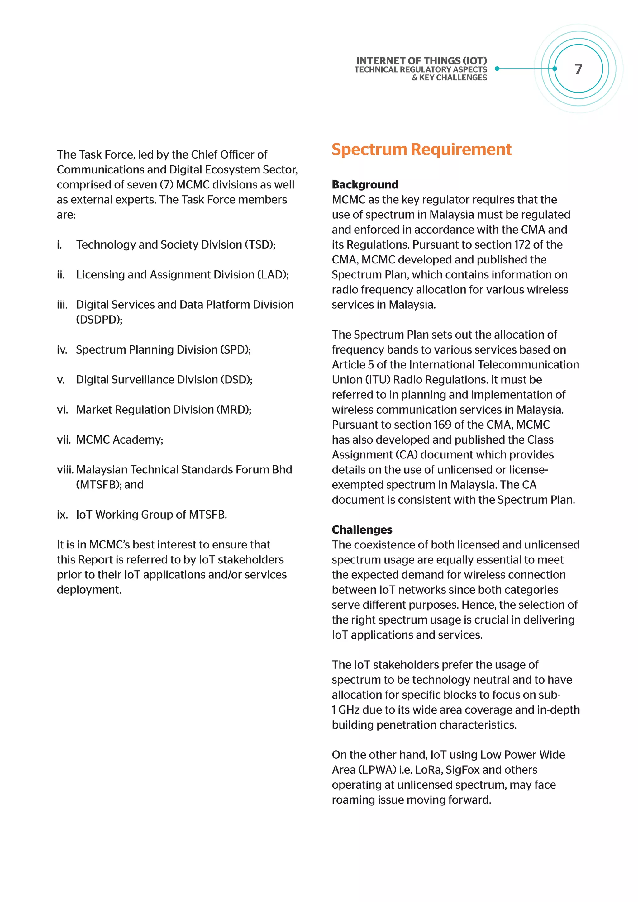 IoT - Technical Regulatory Aspects and Key Challenges | PDF