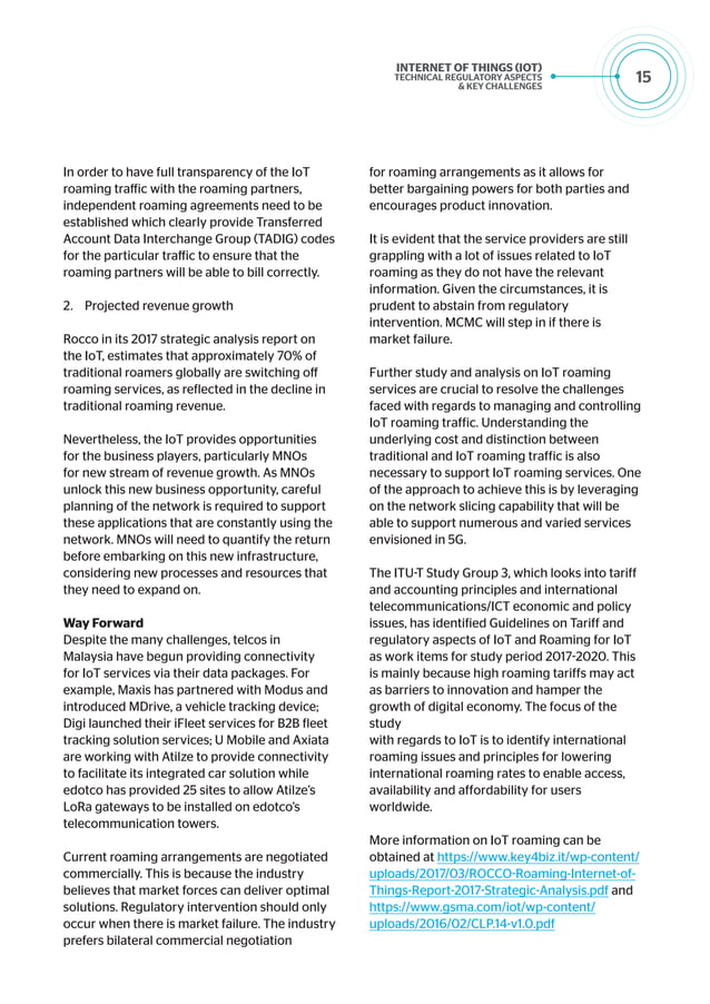 IoT - Technical Regulatory Aspects and Key Challenges | PDF | Internet | Computing