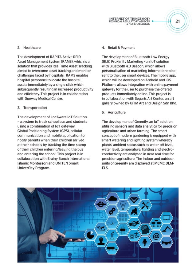 IoT - Technical Regulatory Aspects and Key Challenges | PDF | Internet | Computing