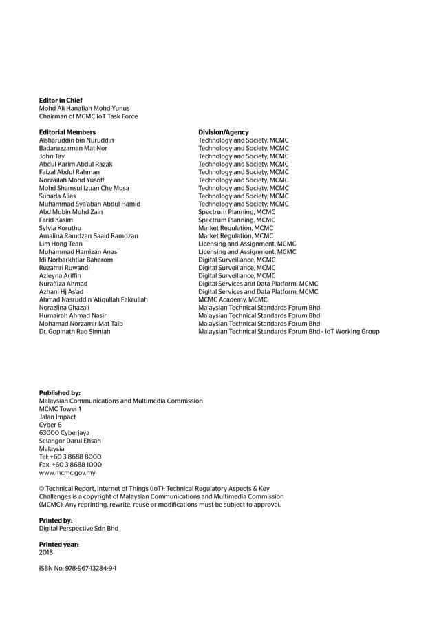 IoT - Technical Regulatory Aspects and Key Challenges | PDF | Internet | Computing