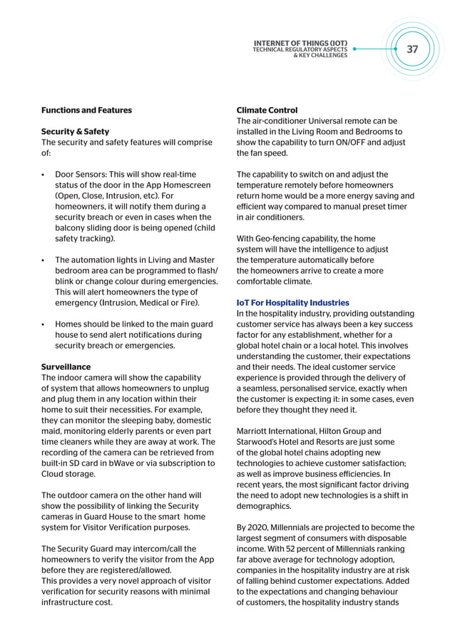 IoT - Technical Regulatory Aspects and Key Challenges | PDF | Internet | Computing
