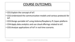 IOT UNIT 1 INTRODUCTION TO INTERNET OF THINGS | PDF