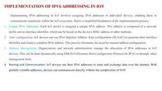IOT -UNIT-3.pptx PROTOCOLS AND TECHNOLOGIES BEHIND IOT | PPTX | Internet of Things | Internet