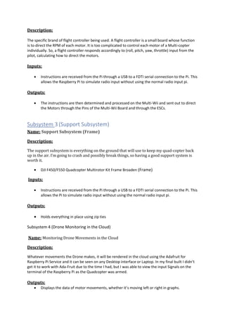 IoT Project Analysis Report of Year 1 - Project Semester 2. | PDF