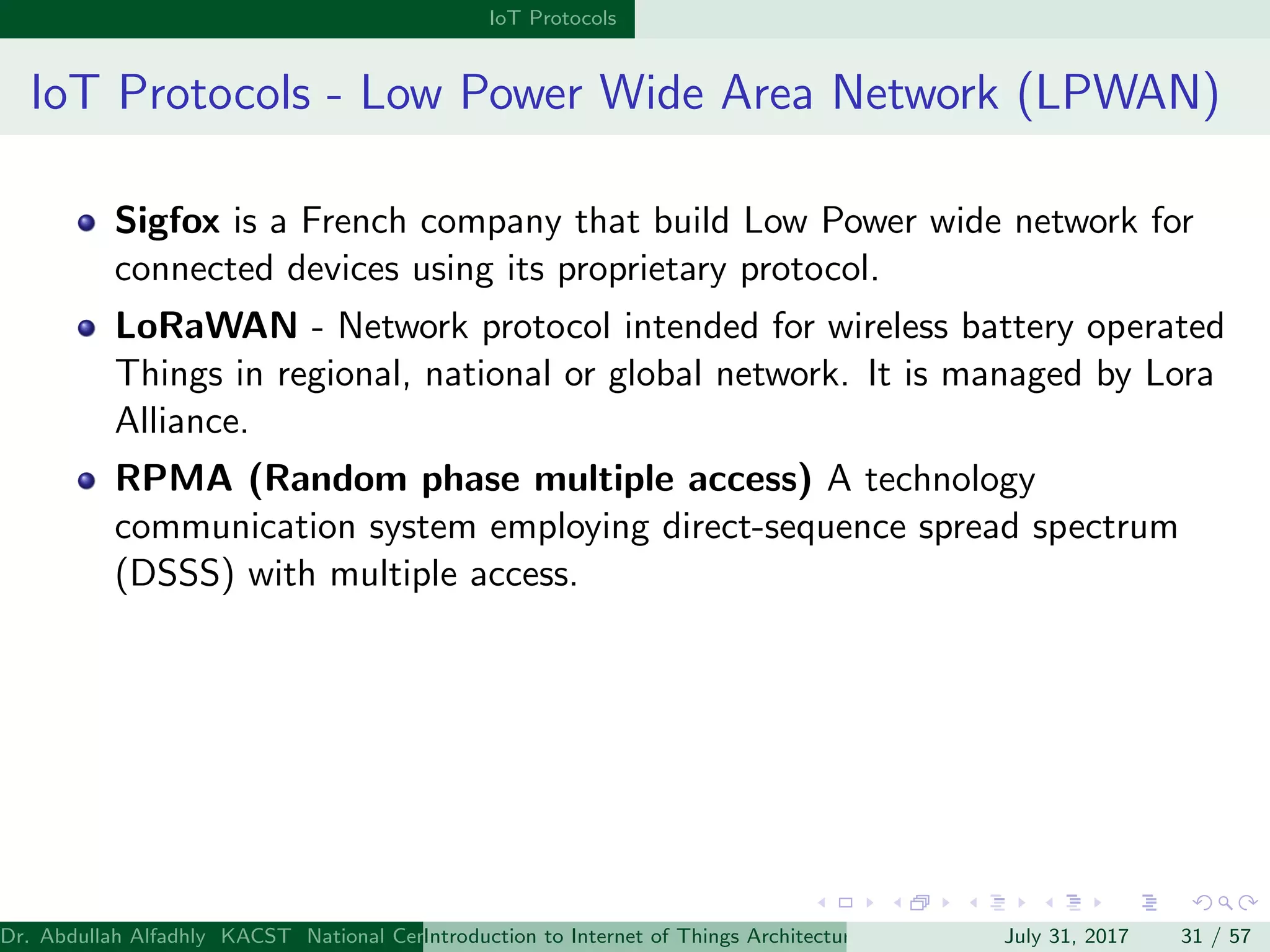 Introduction To Iot Architectures And Protocols Ppt