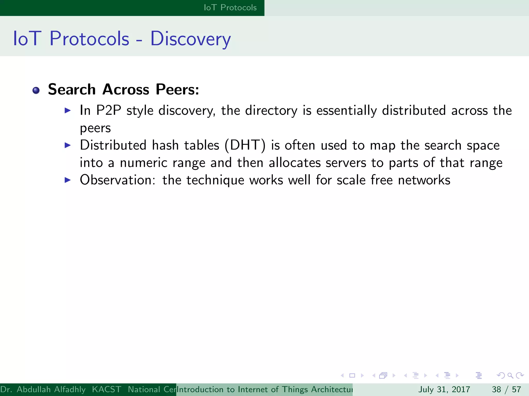 Introduction To Iot Architectures And Protocols Pdf