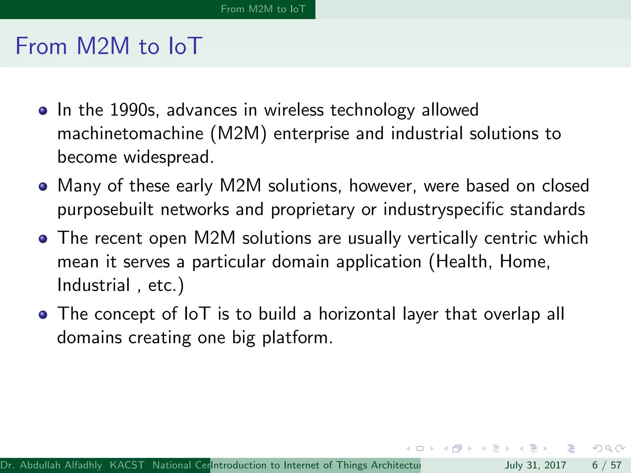 Introduction to IoT Architectures and Protocols | PDF