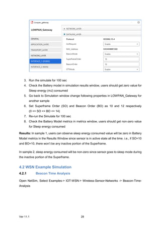 NetSim Technology Library- Iot wsn | PDF