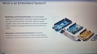 Internet of thing (IOT) ,Embedded Systems | PDF