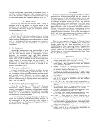 Security in the Internet of Things | PDF