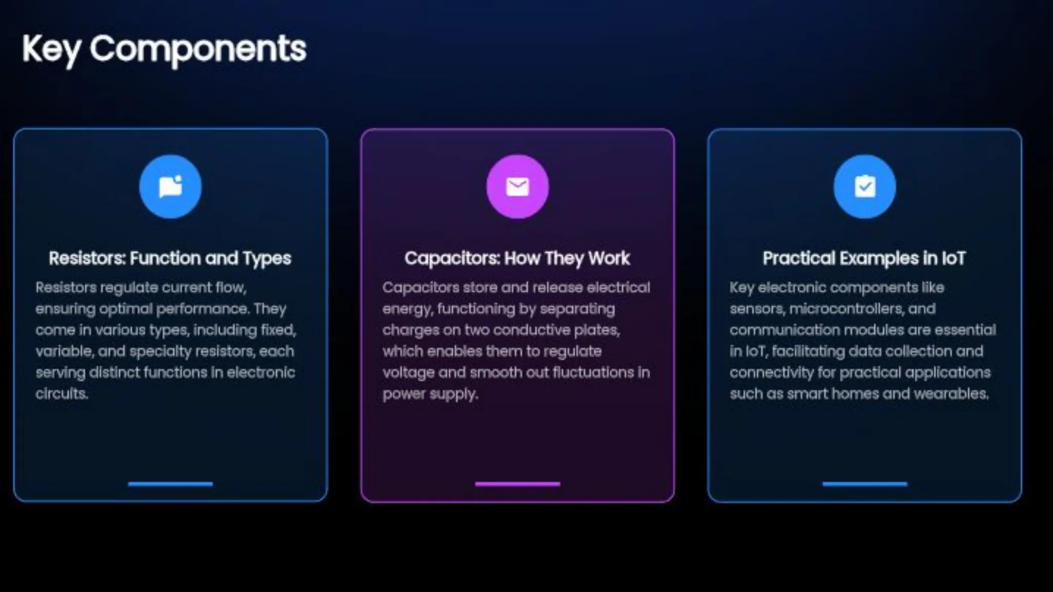 Core Components of IoT, The elements need for IOT | PDF
