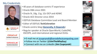 Fast and Furious: Handling Edge Computing Data With Oracle 19c Fast ...