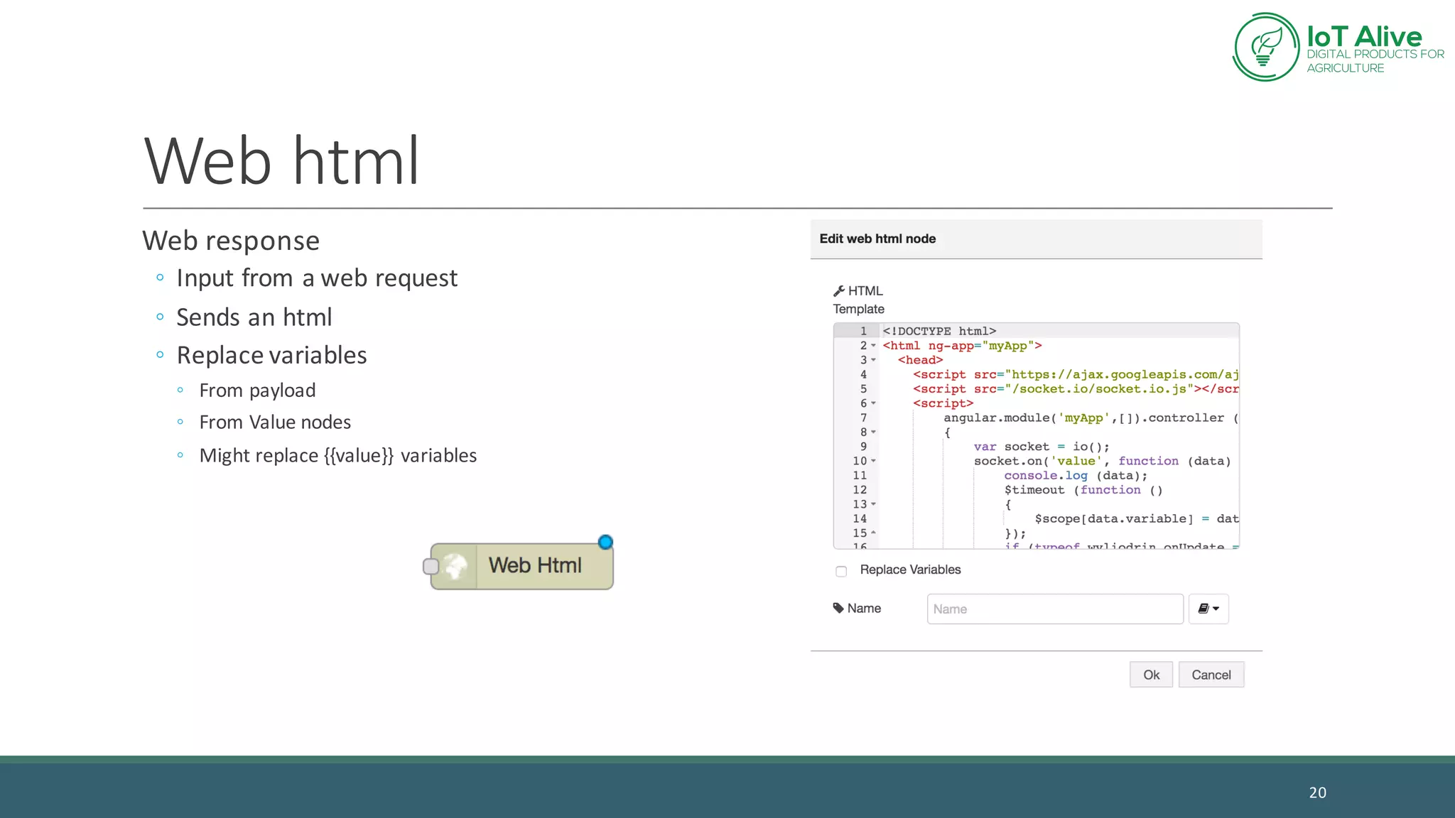 Lecture 5 - Webservers for the Internet of Things | PDF