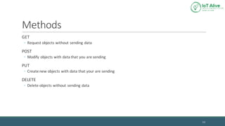 Lecture 5 - Webservers for the Internet of Things | PDF