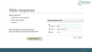 Lecture 5 - Webservers for the Internet of Things | PDF