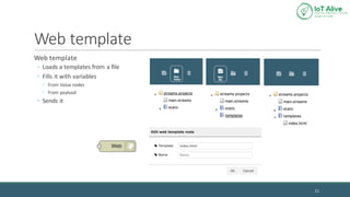 Lecture 5 - Webservers for the Internet of Things | PDF