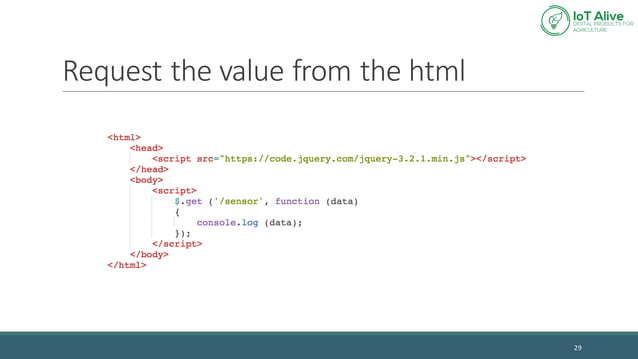 Lecture 5 - Webservers for the Internet of Things | PDF | Internet ...