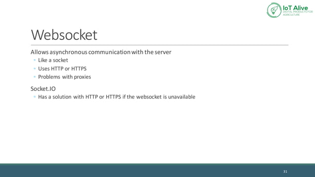 Lecture 5 - Webservers for the Internet of Things | PDF | Internet ...
