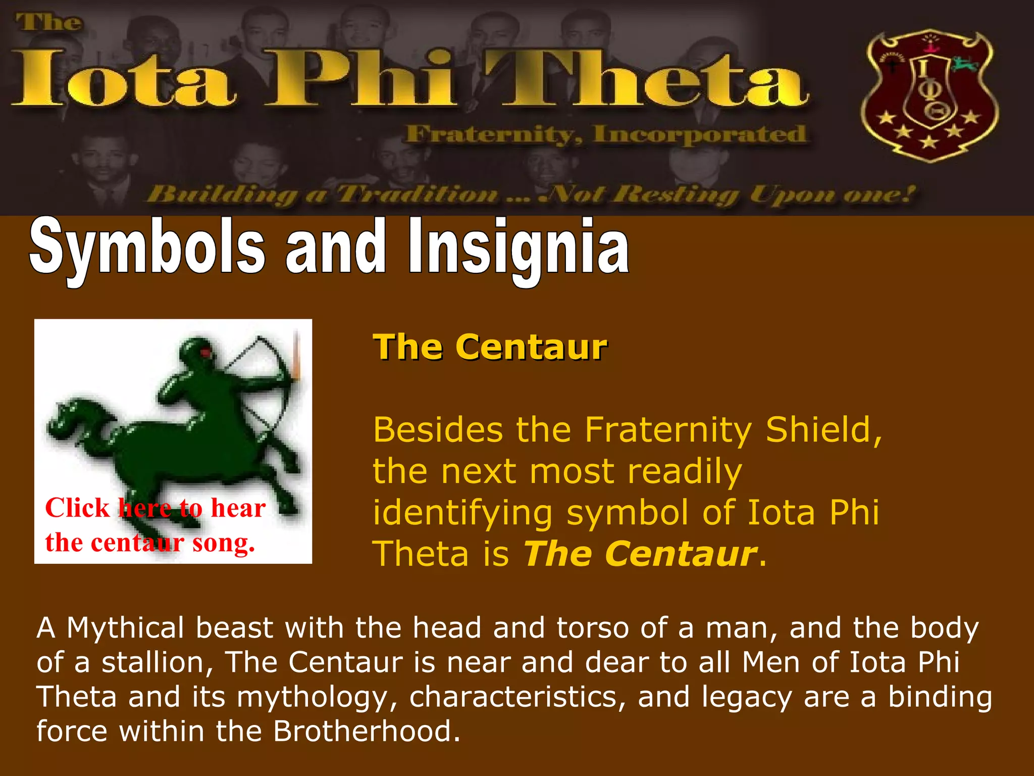 Iota Phi Theta - At A Glance | PPT