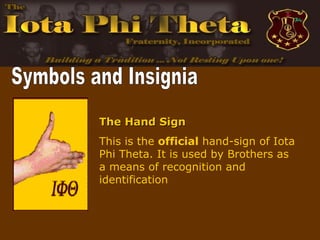 Theta Hand Symbol