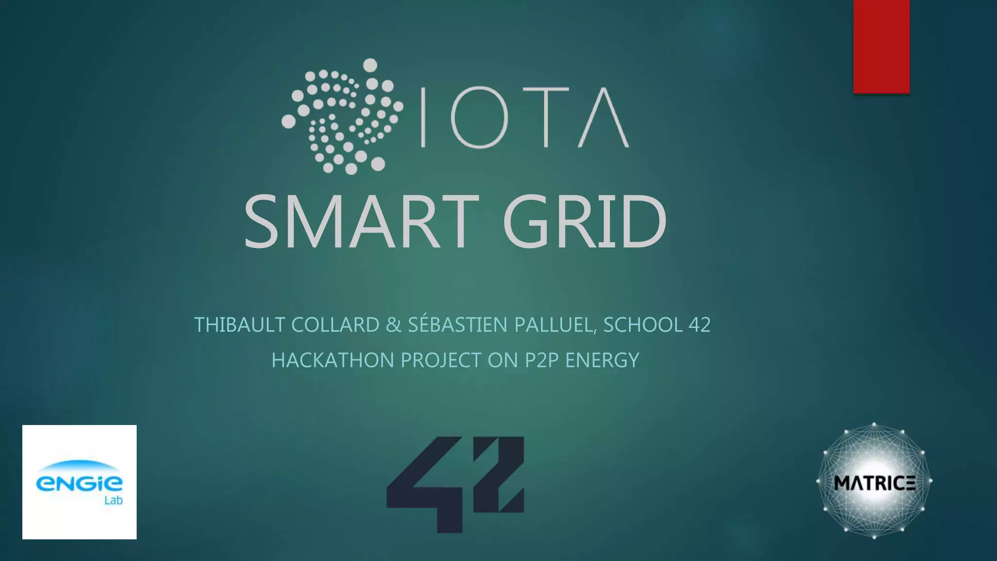 IOTA smart-grid / slides | PPT