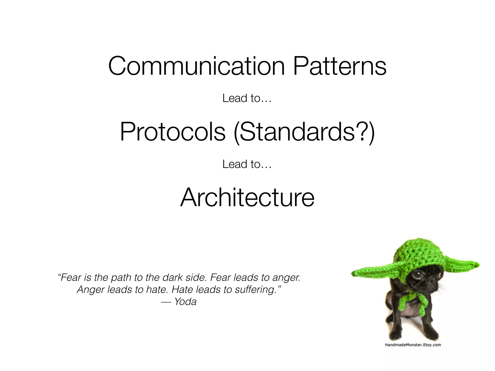 IoTaConf 2014 - IoT Connectivity, Standards, and Architecture | PPT