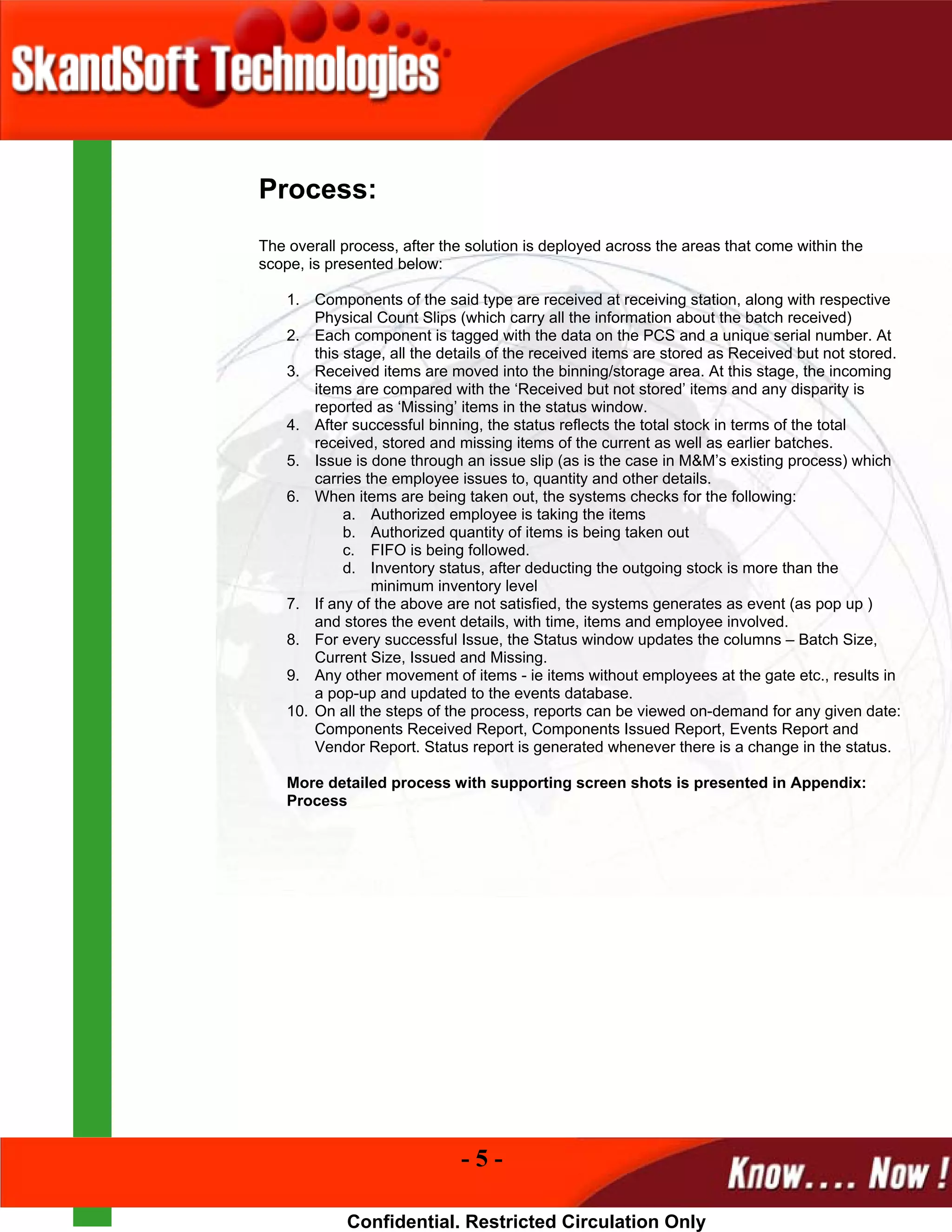 IoT Adaptive Inventory in Manufacturing SCM Mahindra and Mahindra | PDF