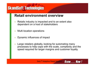 IoT Adaptive Retail Solution | PPT