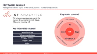 IoT Analytics Company Presentation May 2024 | PDF