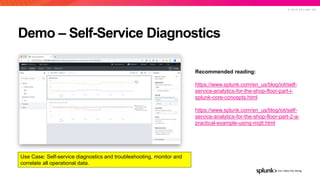 IoT Analytics @ splunk | PPT