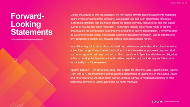 IoT Analytics @ splunk | PPT