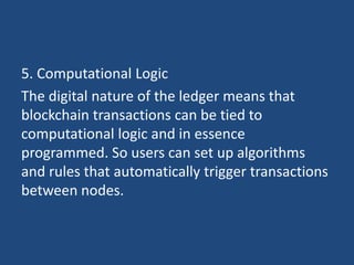 IoT and Blockchain Challenges and Risks | PPT
