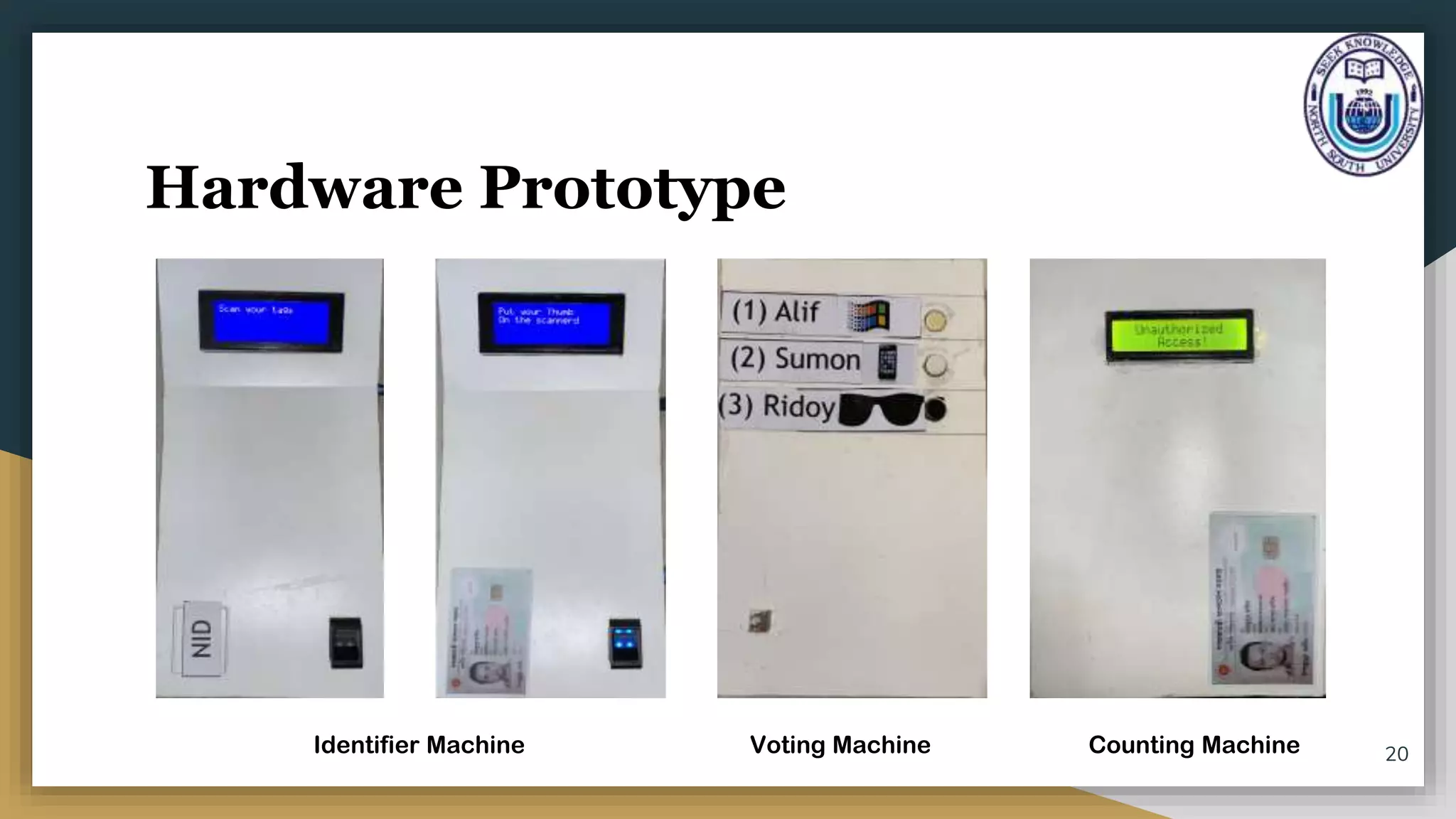 Iot And Computer Vision Based Electronic Voting Machine Ic4s Presentation Pptx Internet