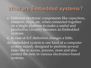 IoT and embedded systems.pptx