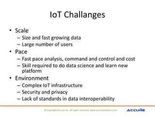 Momentum in Big Data, IoT and Machine Intelligence | PPT