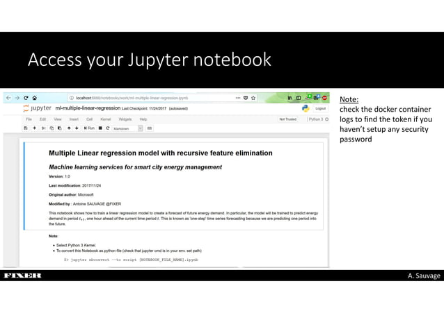 Machine Learning in the air | PPT