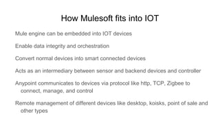 IOT and Mulesoft | PPT